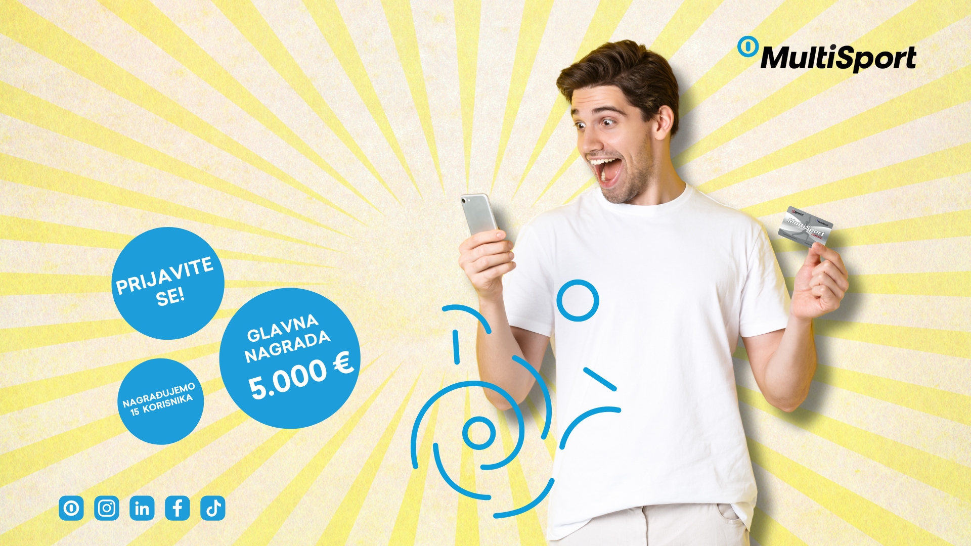 MultiSport nagradna igra: Uz MultiSport ljetna sreća još je veća! - Benefit Systems Hrvatska